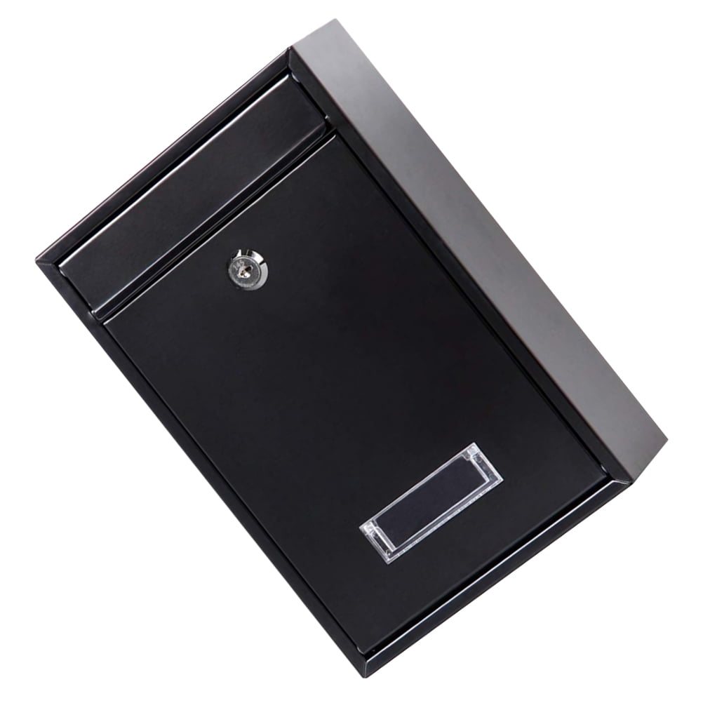 Magazine Newspaper Cases Letter Mail Boxes Post Office Black - Walmart.com