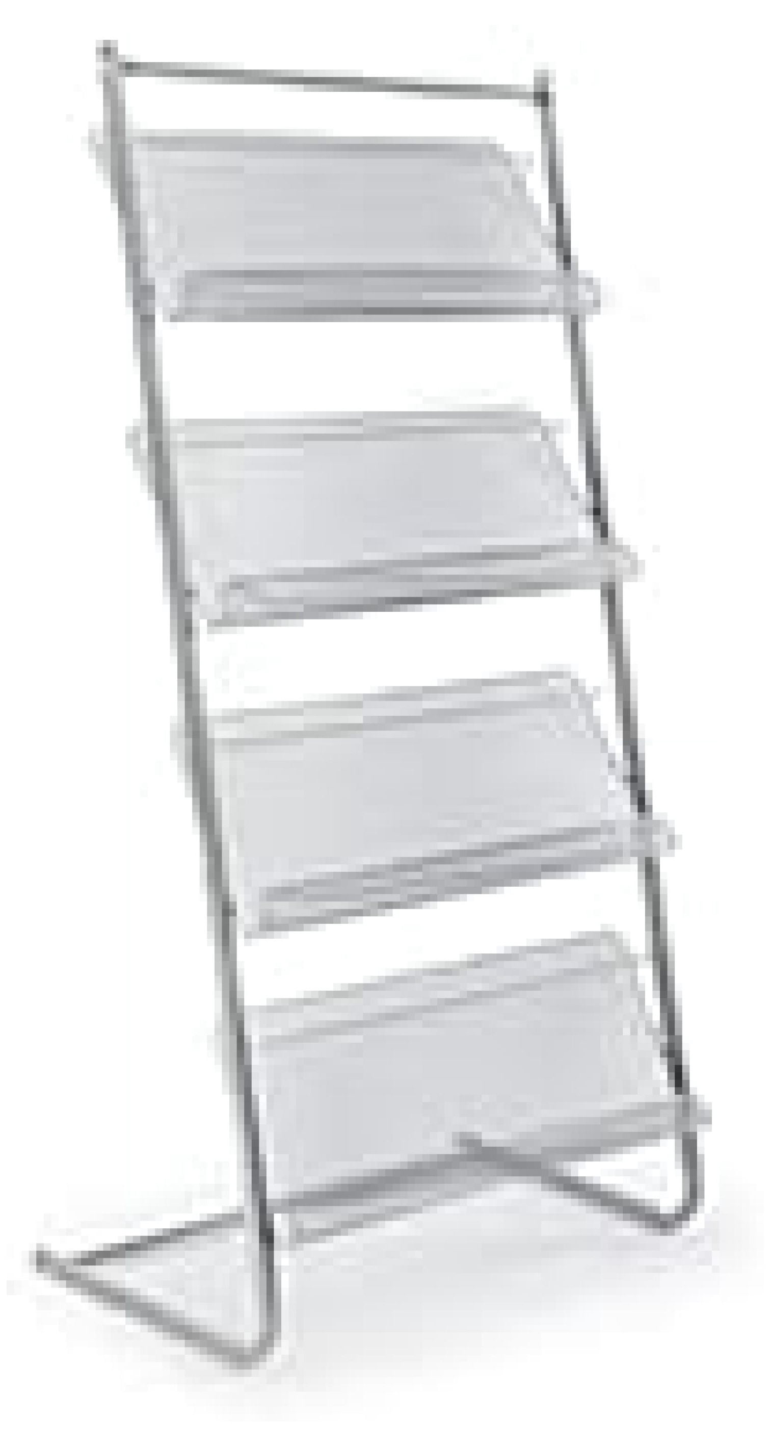 Magazine Rack for Offices, Stores or , (4) Mesh Shelves, 23.5" x 9 ...