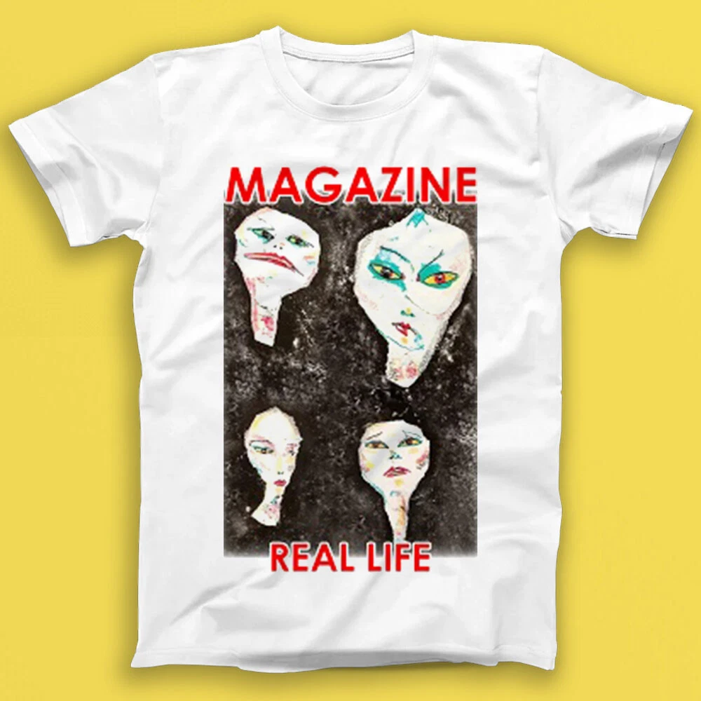 Magazine Real Life Rank Punk Rock Music Gift Tshirt 1704 - Walmart.com