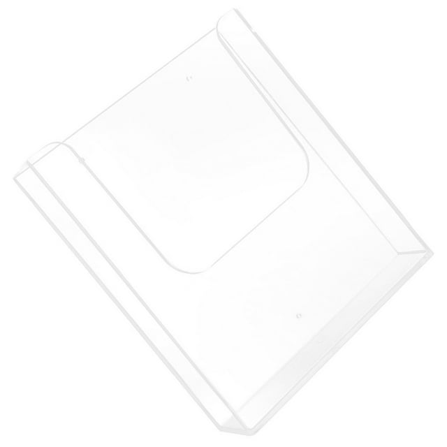 Magazine Stand File Folder Rack Transparent Display Rack Book Holder ...