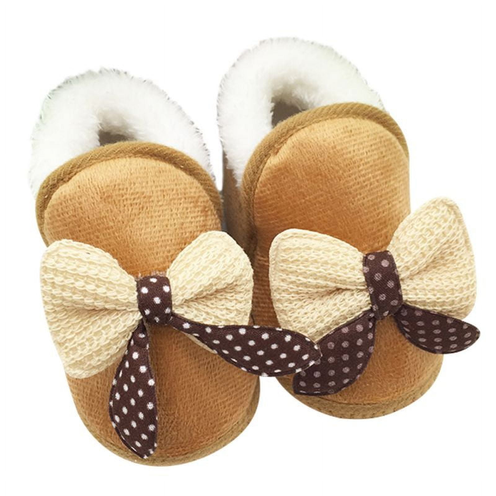 Magazine Winter Newborn Baby Girls Boys Booties, Toddler Warm Non Skid ...