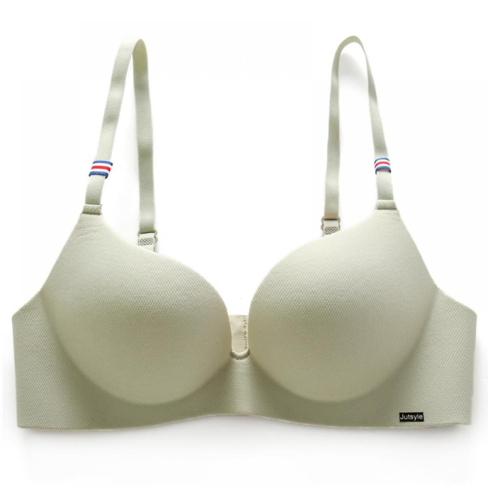 Magazine Women's Comfy Soft Padded Support Wirefree Bra Lift Up Basic ...