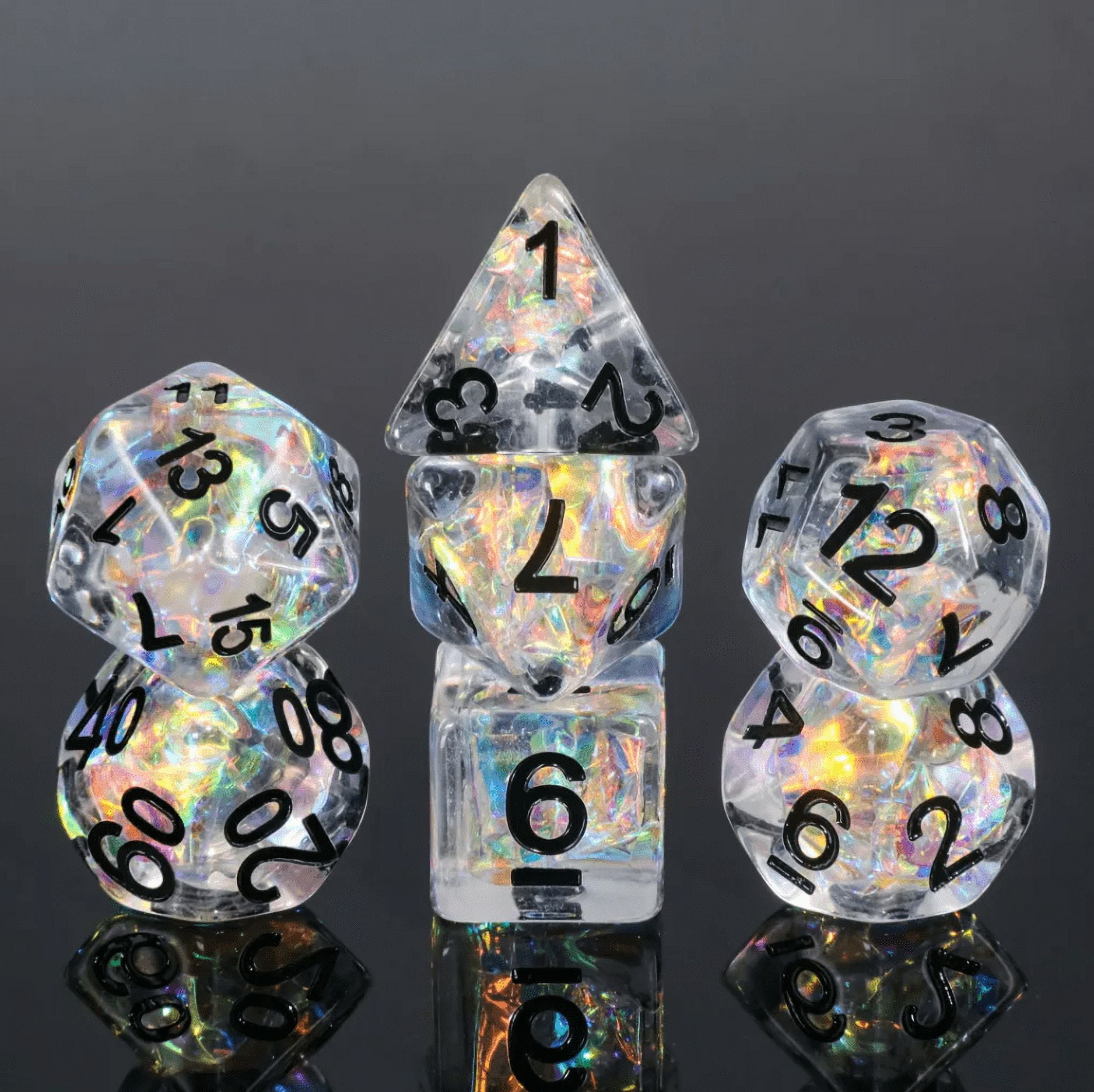 Mage Bolt Dice Set | Poly RPG DnD Dungeons Dragons AD&D Pathfinder d20 ...