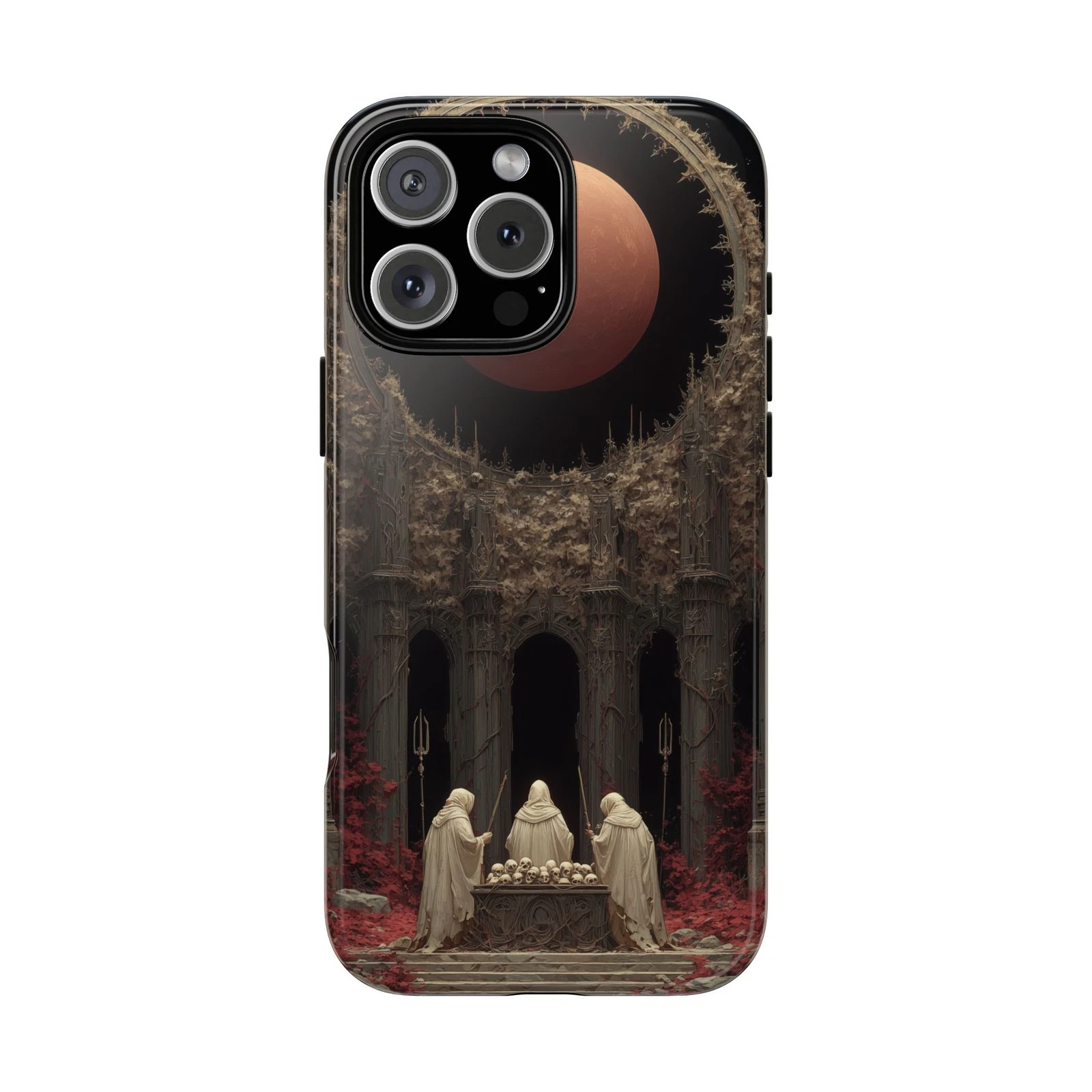 Mage Ritual Altar Fantasy Design iPhone Case 17 to 11 Pro Max - Walmart.com