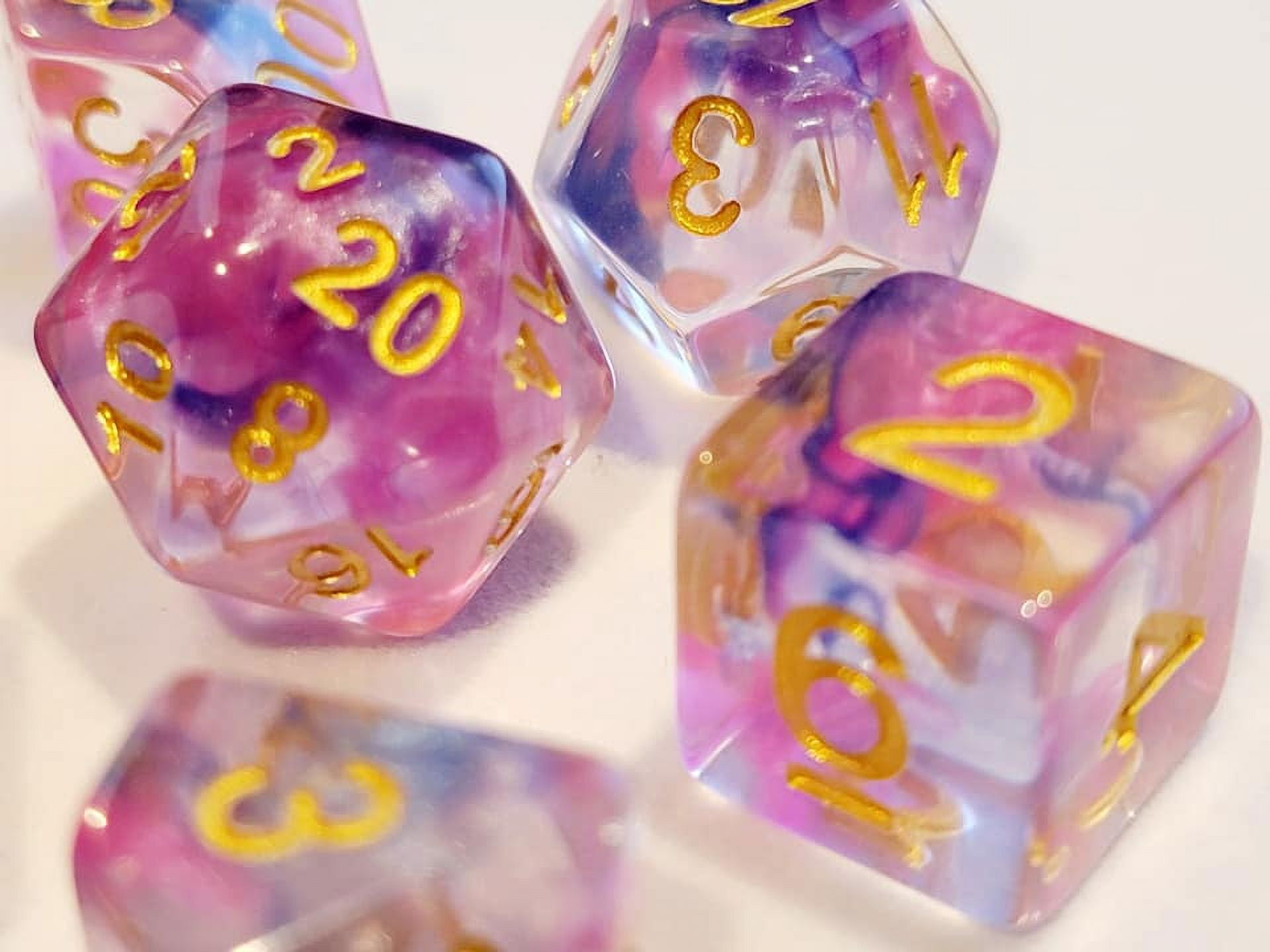 Mage Storm DnD Dice Set | Dungeons and Dragons | 7 Dice RPG Polyhedral ...
