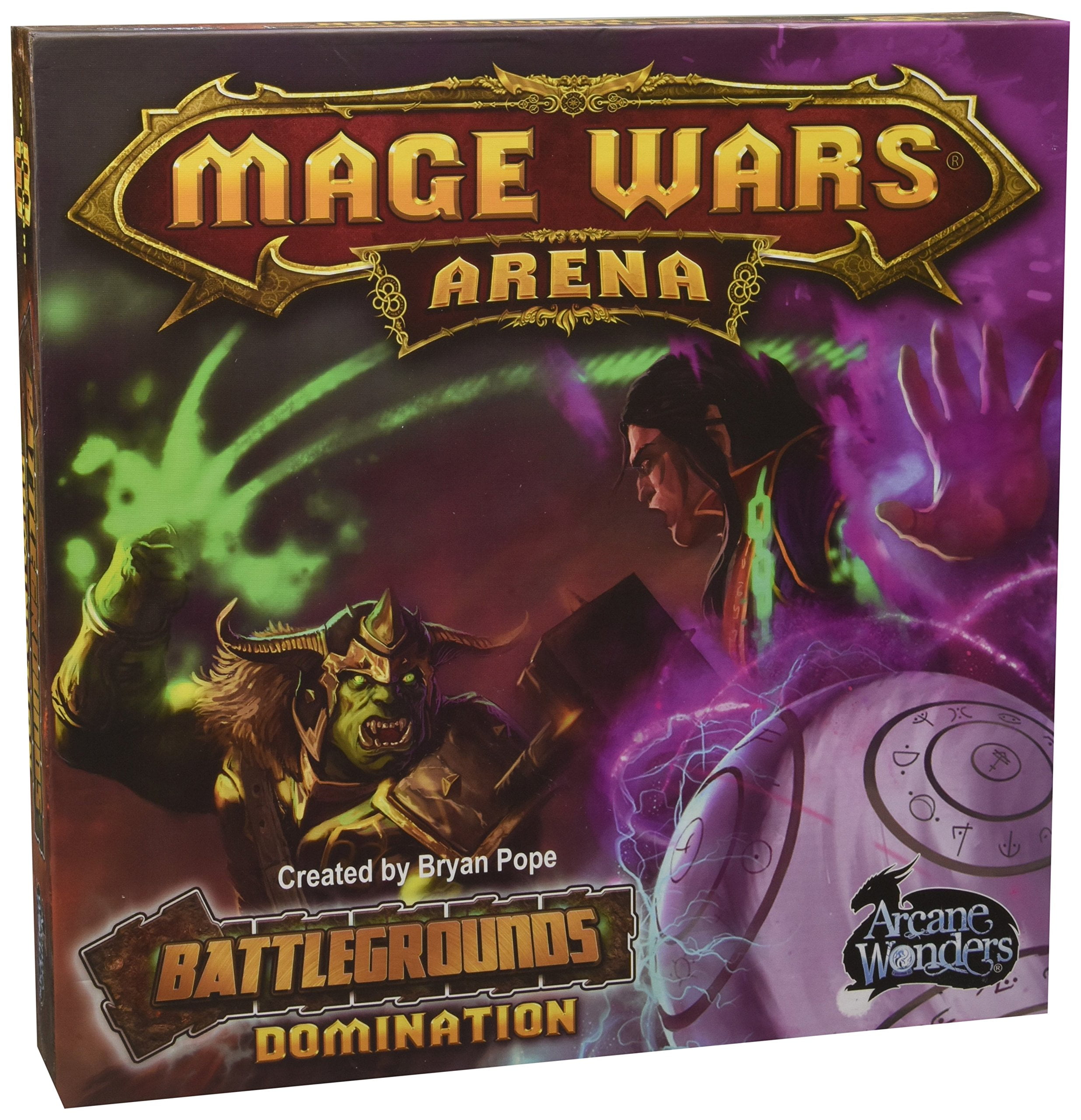 Mage Wars Arena Battlegrounds STF9 Dominatio Game - Walmart.com