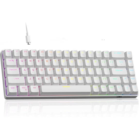 MageGee 60% Rapid Trigger Gaming Keyboard, Hall Effect Magnetic Switch ...
