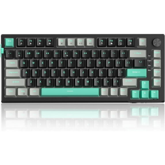 MageGee SKY81 75% Mechanical Gaming Keyboard, Hot Swappable Wired ...