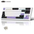 MageGee SKY87 Mechanical Wireless Keyboard Gasket 2.4G/USB/Bluetooth ...