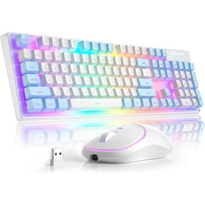 HyperGear 4-in-1 Gaming Kit, Includes Full-Sized RGB Backlit Keyboard ...