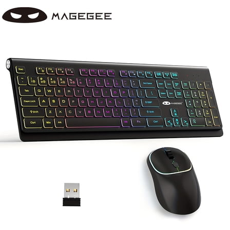 Sonic The Hedgehog Gaming Combo Set, LED Backlit Keyboard, Cushioned ...