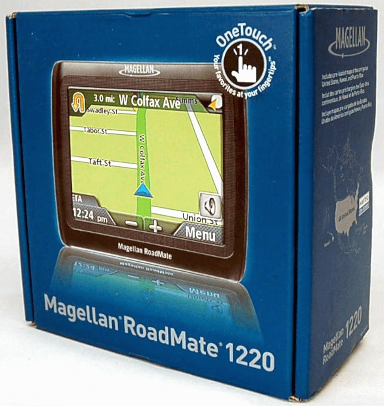 Magellan RoadMate 1220 TRAFFIC Car Portable GPS Navigator System 3.5 ...