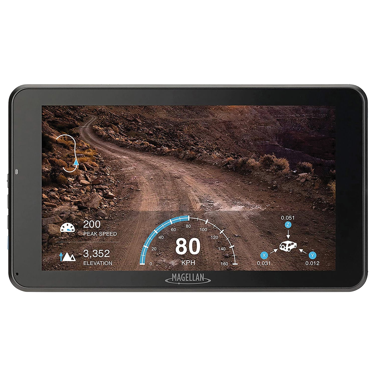 Magellan TR7 7 Inch GPS Navigator with Camera, Trail and Street ...