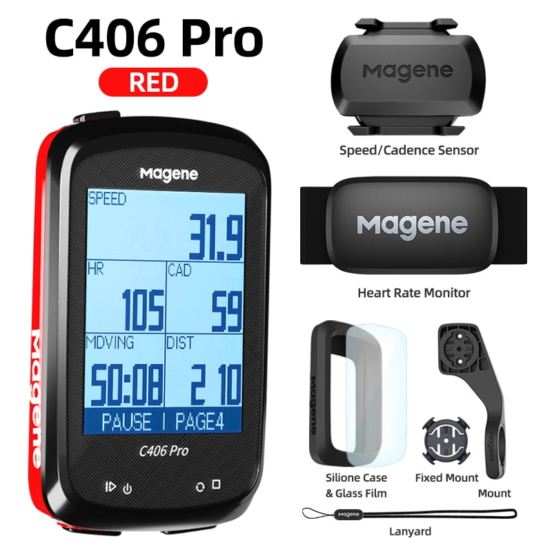 Magene C406 Pro Bike GPS Computer MTB Road Cycle Smart Wireless ...