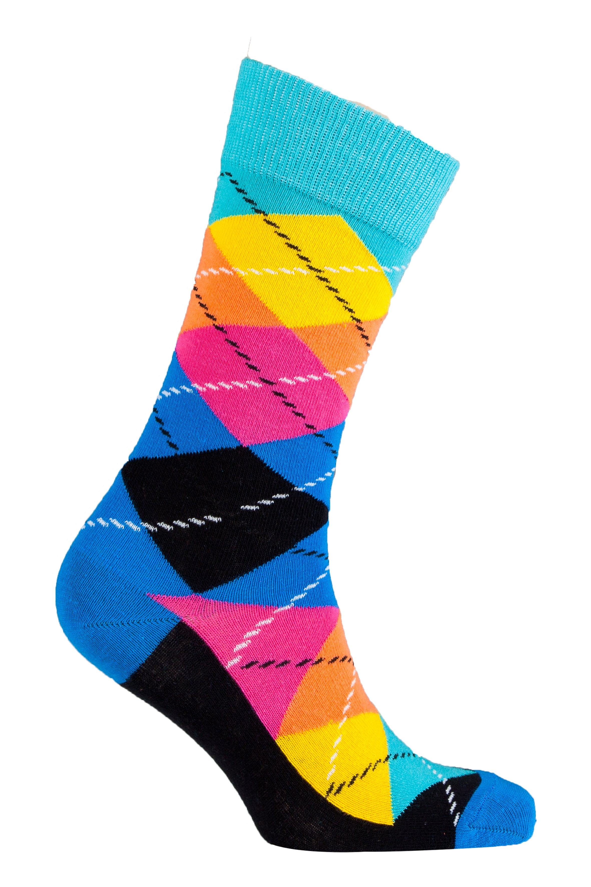 Magenta Argyle Socks - Walmart.com