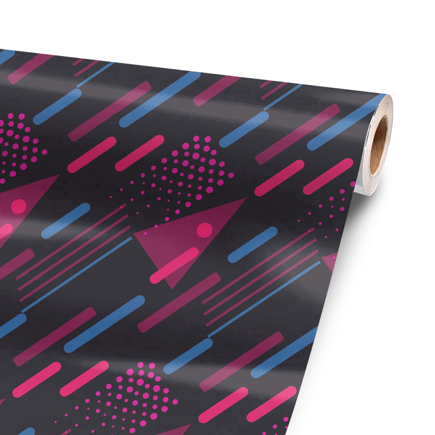 Magenta Rain 12 Inch x 52 Inch Vinyl Wrap Sheet for large or custom ...