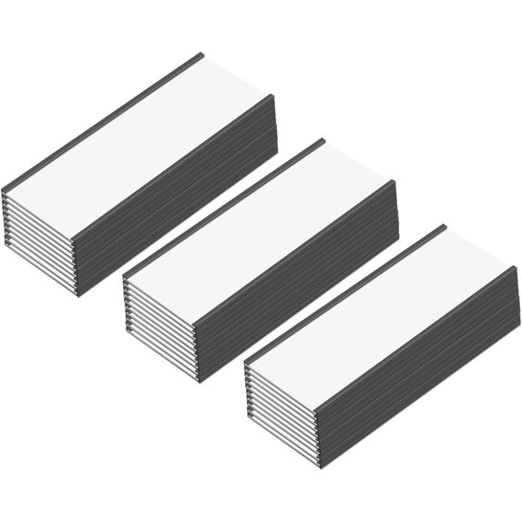 Magentic Label Holders 3x6 Inch, Magnetic Labels for Shelving，Magnetic ...