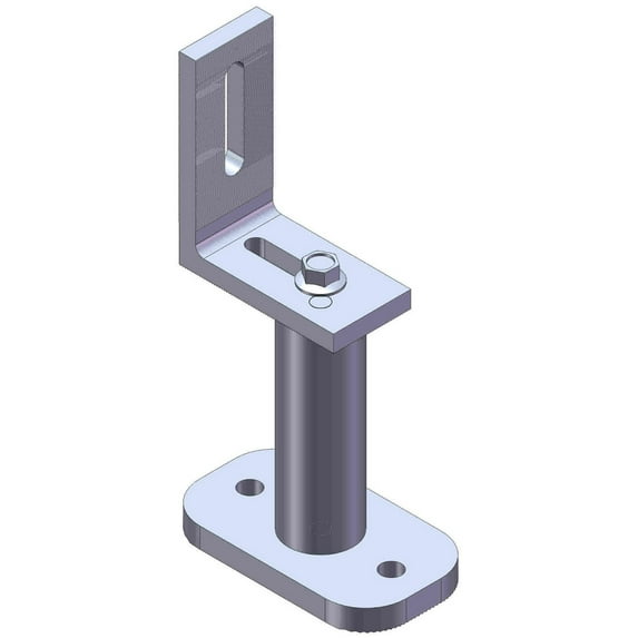 Magerack 6" Standoff with L Bracket Solar Panel Module PV Mounting ...