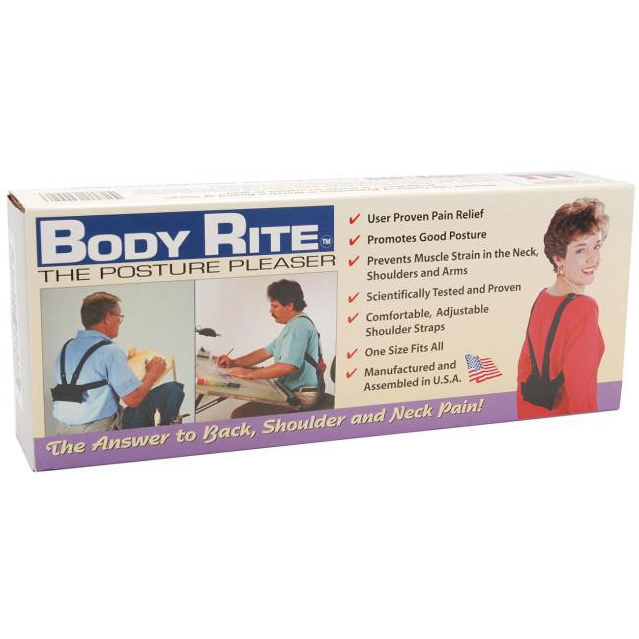 Mageyes Body Rite Posture Pleaser - Pain Relief Shoulder Straightener ...