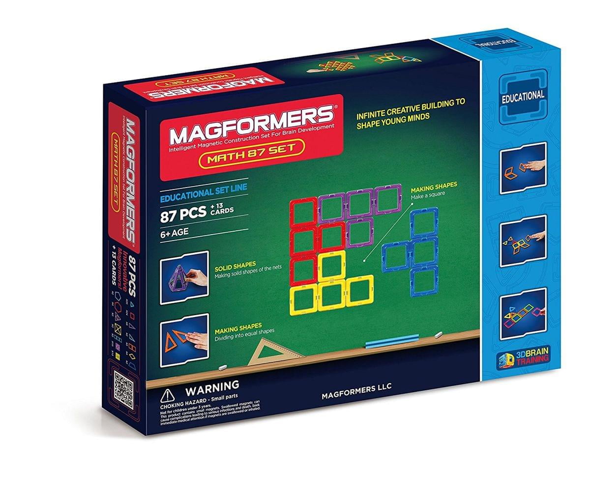 Magformers 87-Piece Educational Math Building Set - Walmart.com