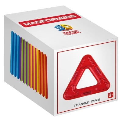 Magformers Triangle Building Set - 12pc - Walmart.com