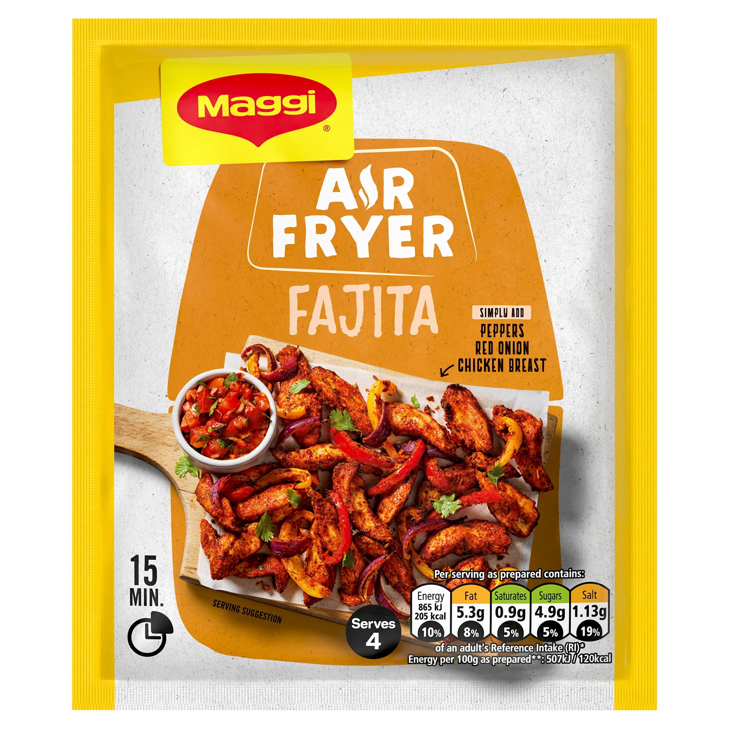 Maggi Air Fryer Fajita 27g, Imported from Britain - Walmart.com