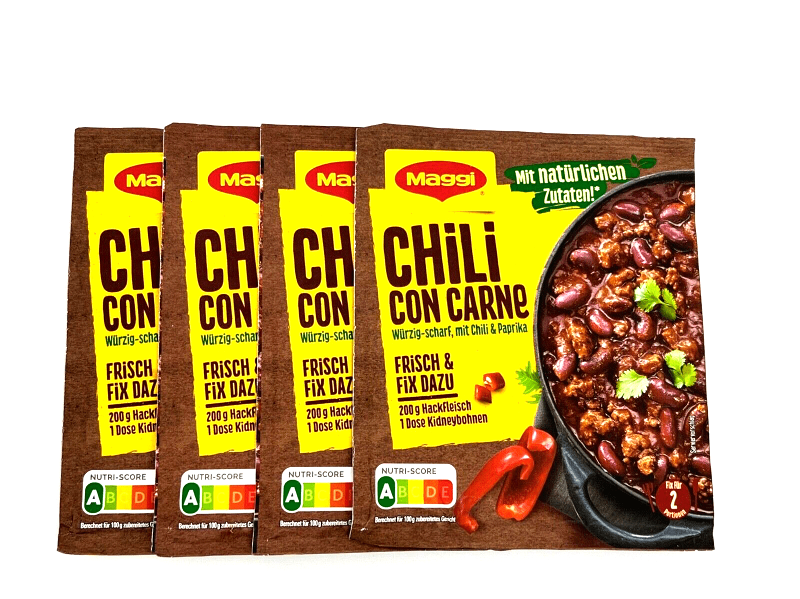 Maggi CHILI CON CARNE 4 pc/8 servings spice packets - Walmart.com