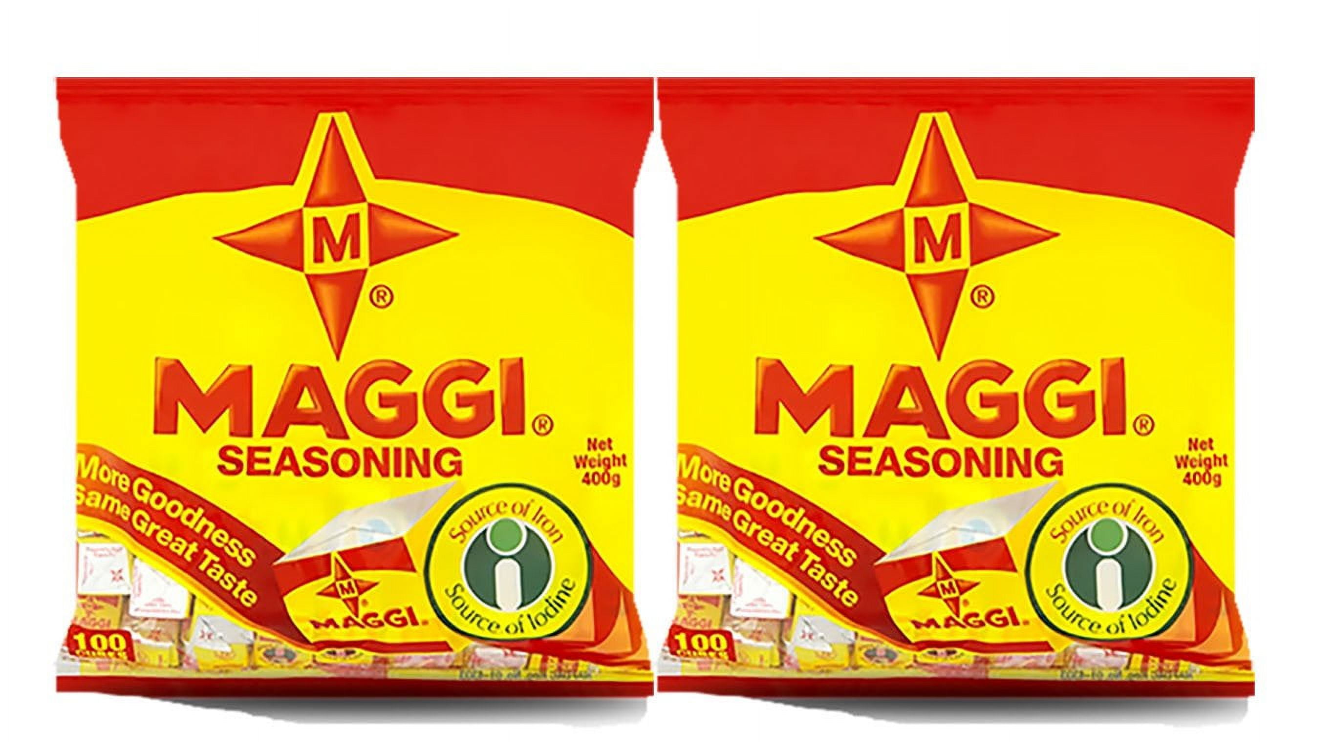 Maggi Cube Seasoning Cubes, JD28 400 g, 100 Piece (PACK OF 2) - Walmart.com