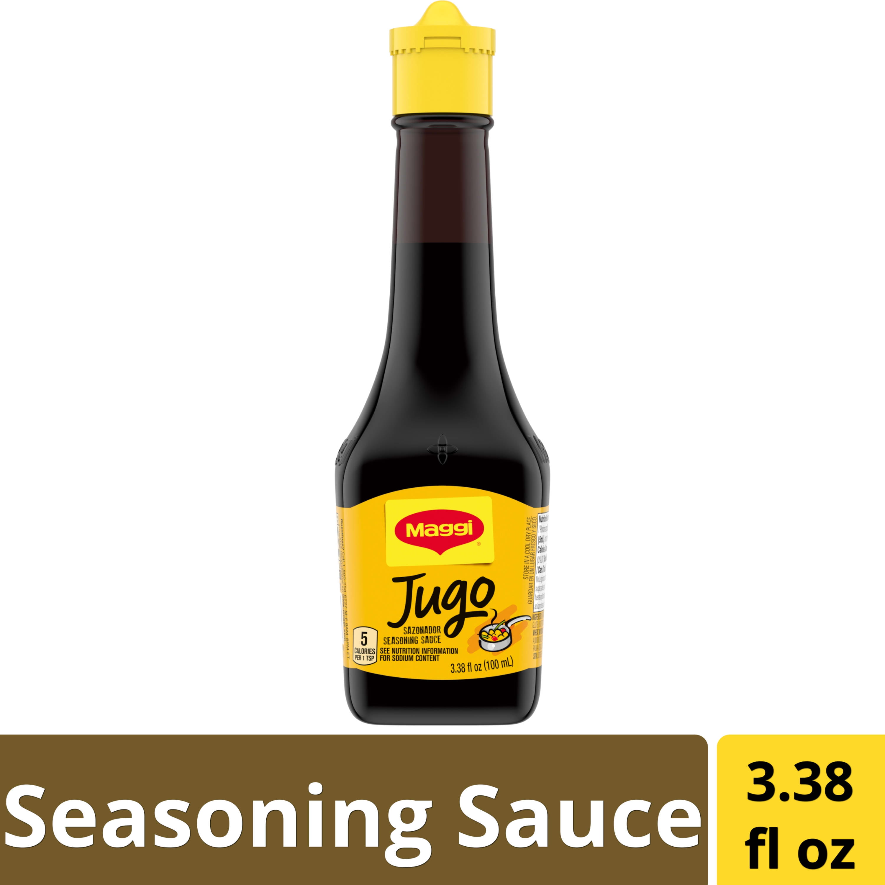 Maggi Five Calorie Jugo Seasoning Sauce Latin Flavor, 3.38 fl oz ...
