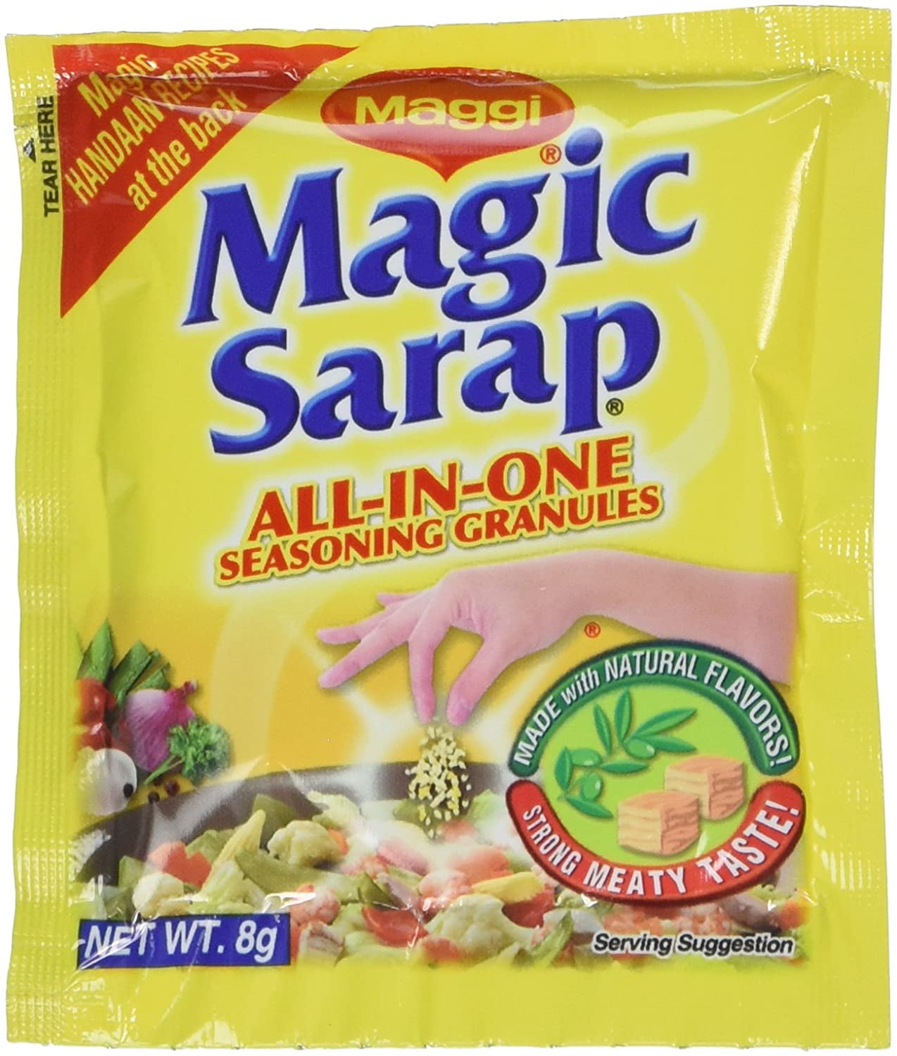 Maggi Magic Sarap All-in-One Seasoning 8g 12pc - Walmart.com