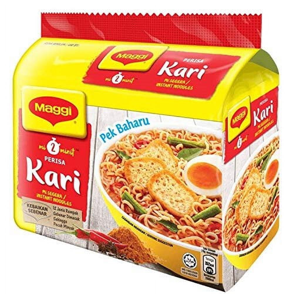 Nestle Maggi 2 Minute Instant Curry Masala Noodles From Malaysia 5
