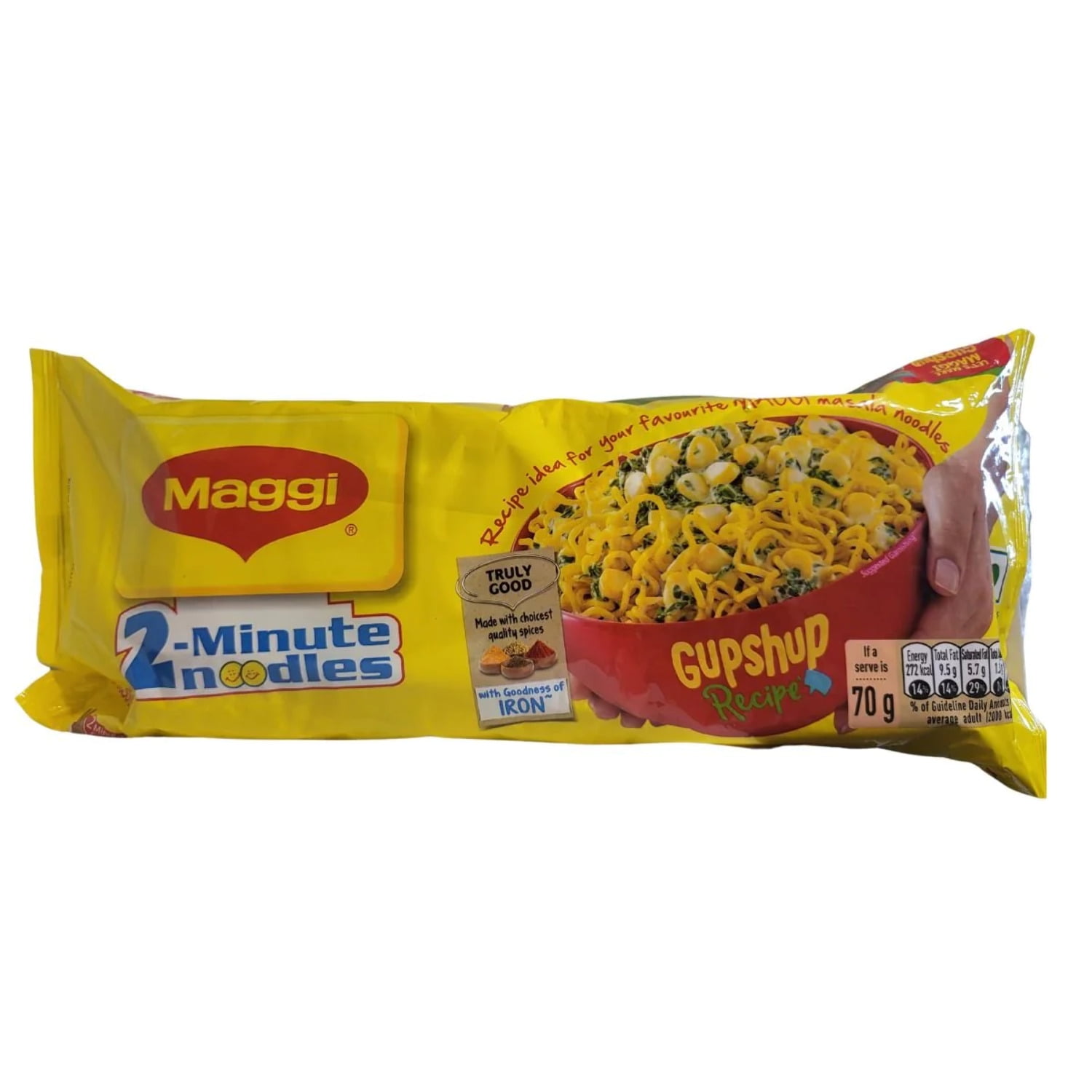 Maggi Noodles 2 Minute Noodles Masala Noodles 420g (Pack of 2 ...