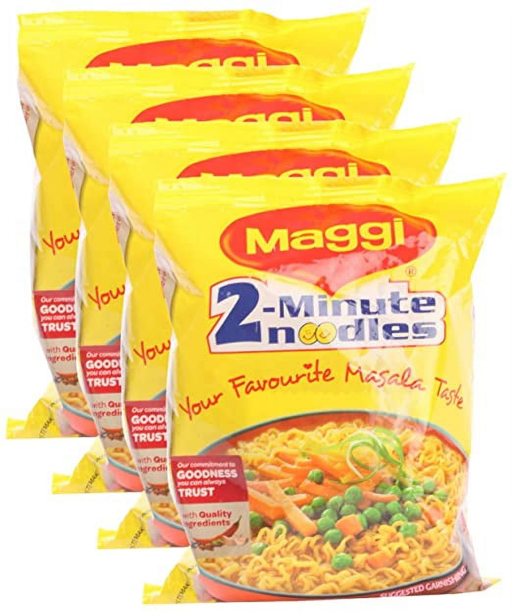 Maggi Noodles - Masala, 70g (Pack of 4) Promo Pack - Walmart.com