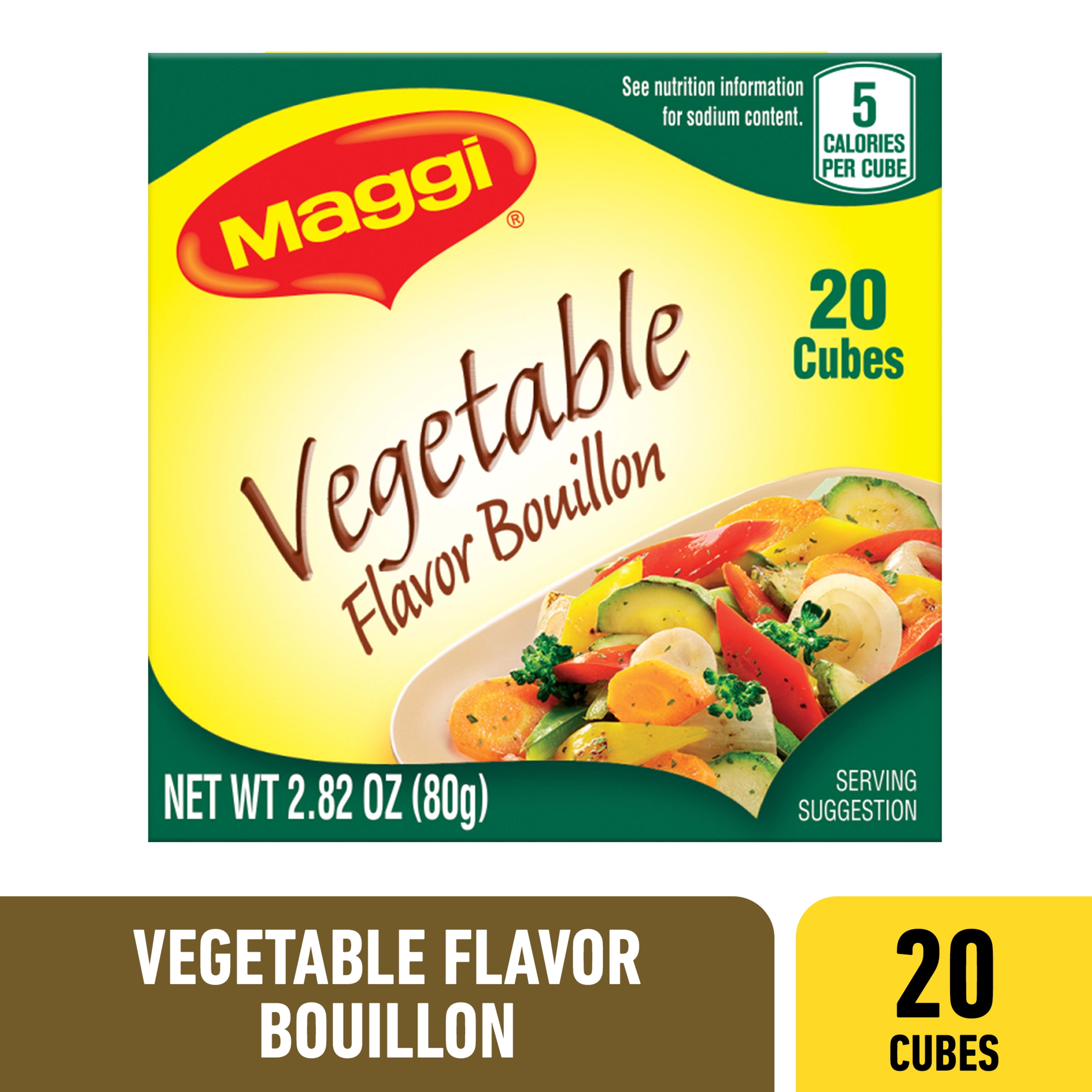 Cubos de caldo de sabor vegetal Maggi, 2.82 oz Ecuador | Ubuy