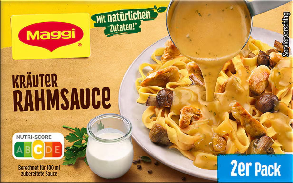 Maggi instant gravy CREAMY HERBS Sauce -Double Pack - - Walmart.com