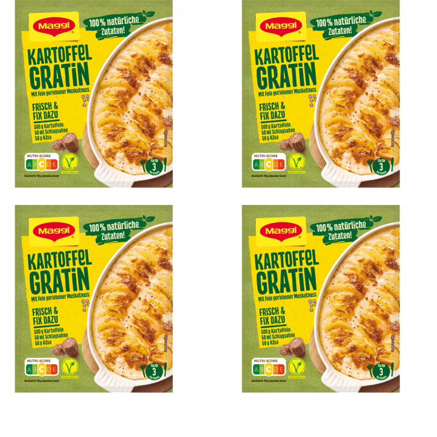 Maggi spice packet POTATO GRATIN -4 pack/ 12 servings- - Walmart.com