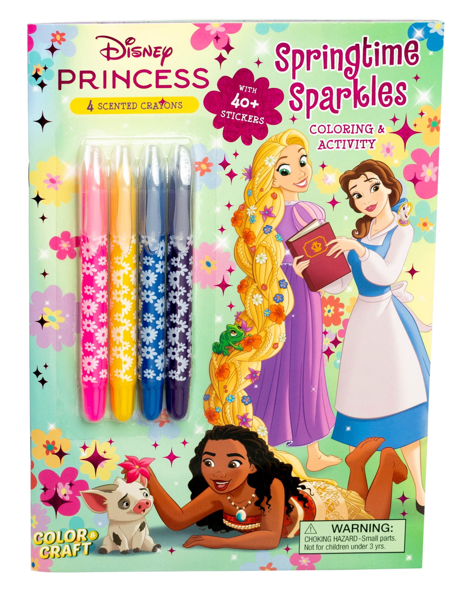 Disney Princess: Springtime Sparkles (Paperback) - Walmart.com
