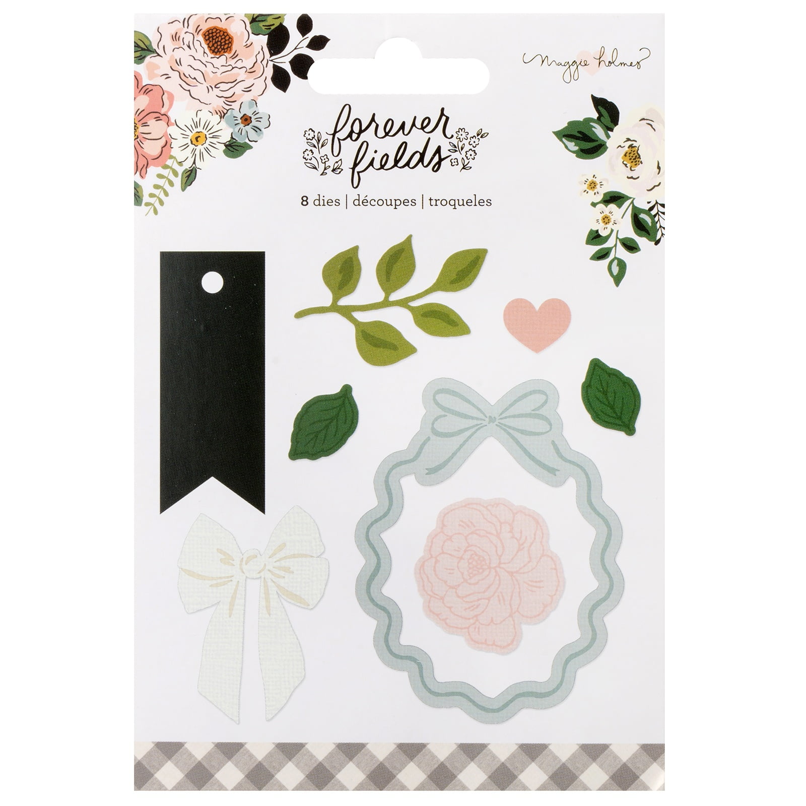 Maggie Holmes Forever Fields Metal Die Set-8/Pkg - Walmart.com