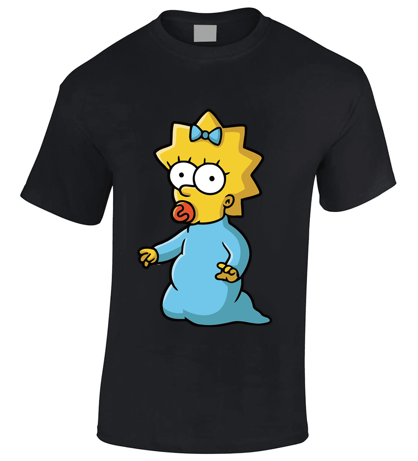 Maggie Simpson The Simpsons TV Show Character Fan T Shirt 10 - Walmart.com