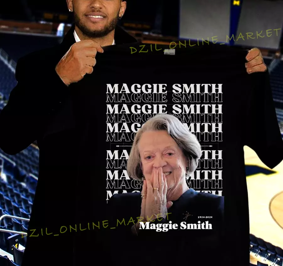 Maggie Smith 1934 2024 T-Shirt Let’s Light Up The Night Sky Tribute ...