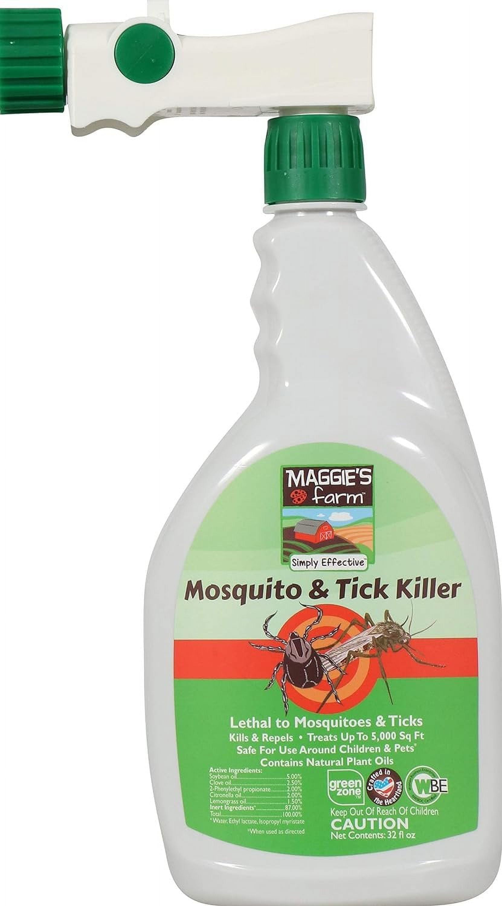 Maggie's Farm Simply Effective Mosquito and Tick Killer Bottle ...