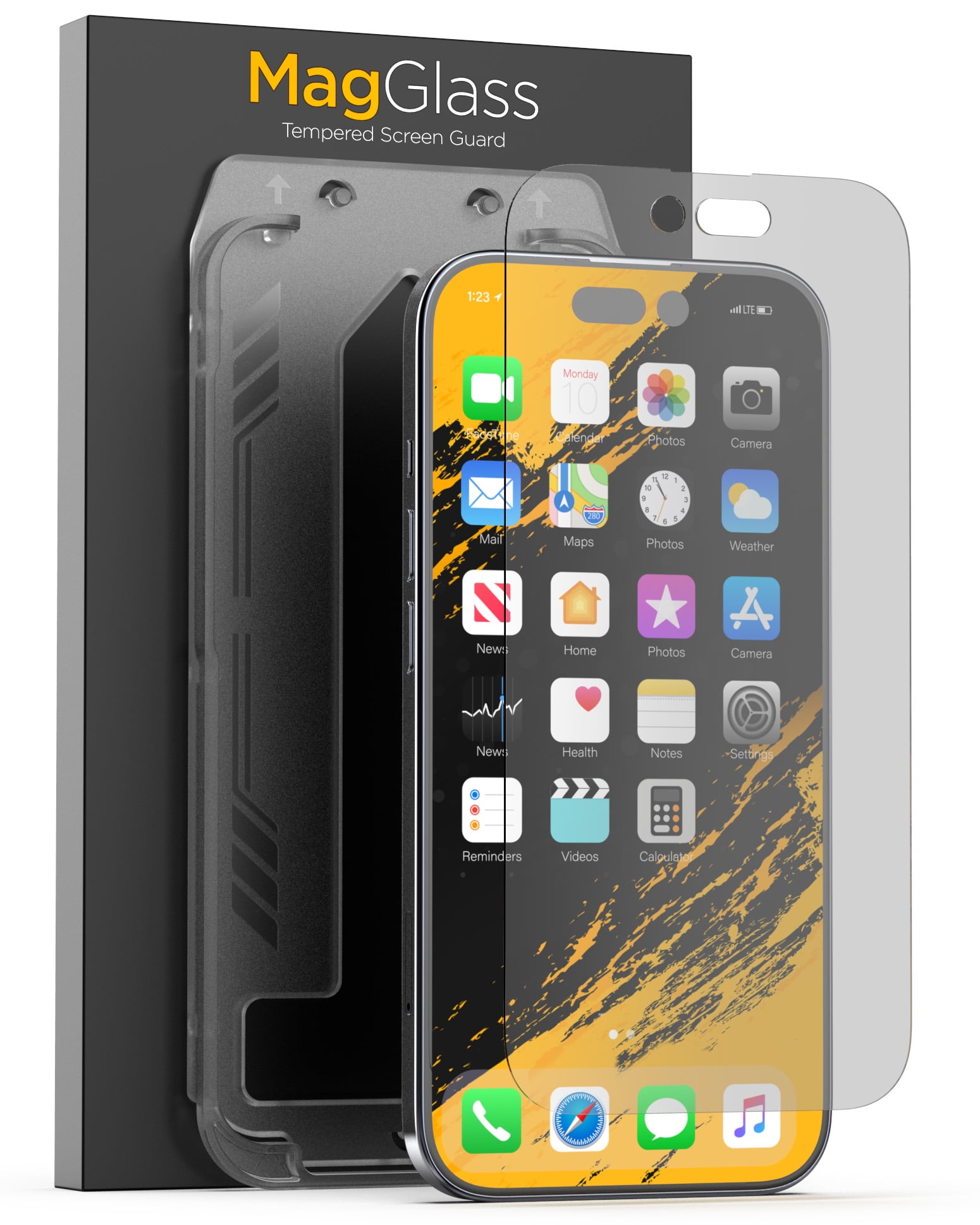 Magglass Anti Glare Matte Screen Protector Designed for iPhone 15 Pro ...