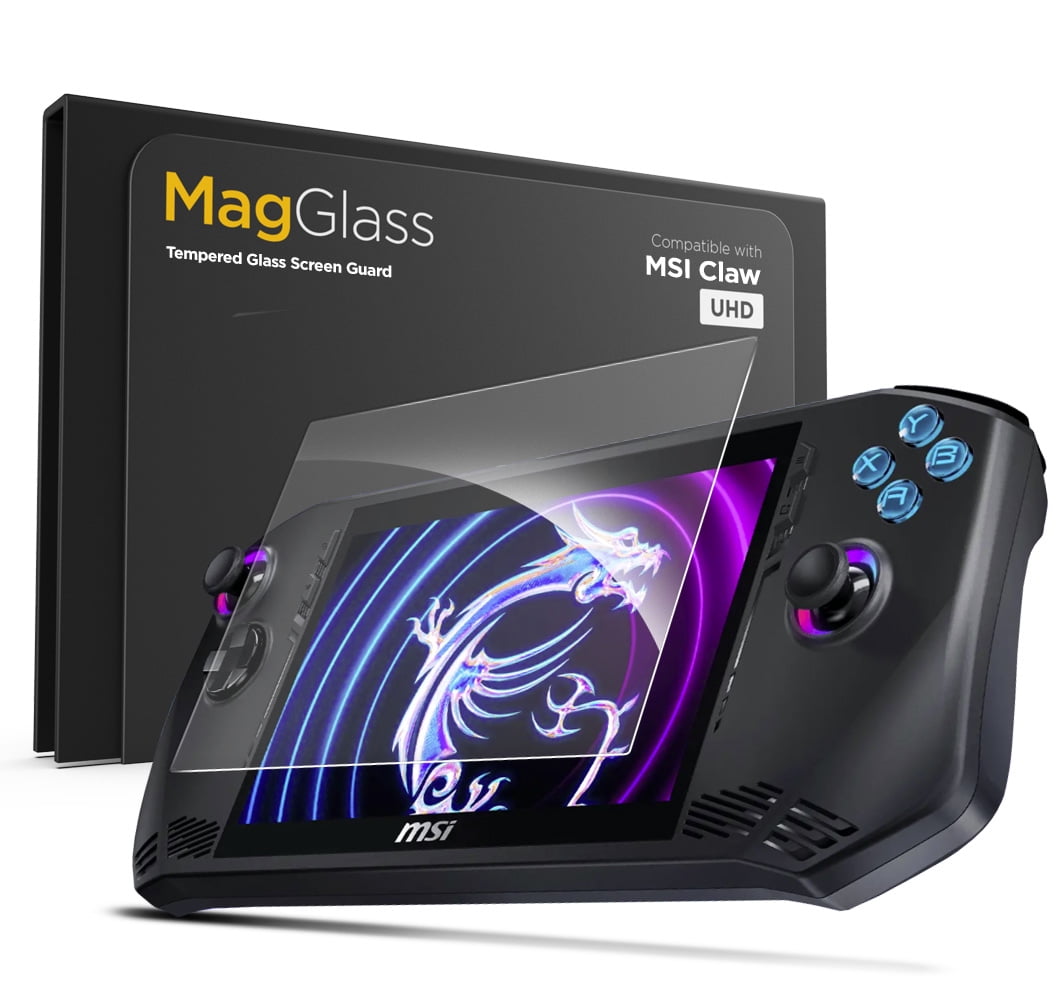 Magglass Screen Protector for MSI Claw, UHD Tempered Glass Display ...