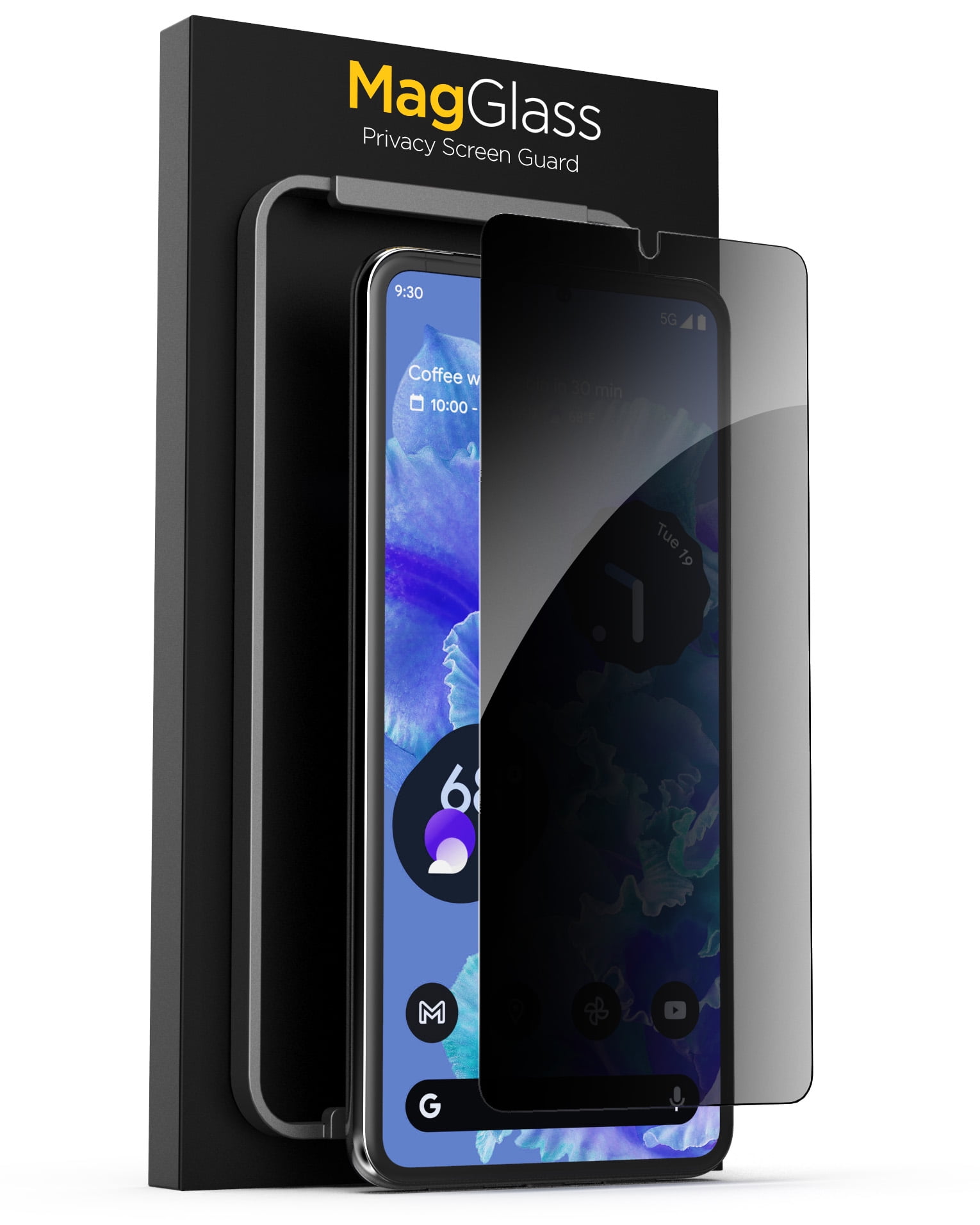 Magglass Tempered Glass Designed for Google Pixel 8 Pro Privacy Screen ...