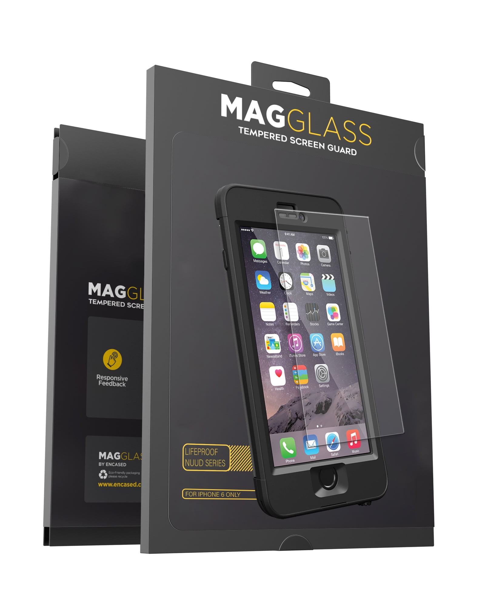 Magglass Tempered Glass Screen Protector for Lifeproof Nuud Case ...