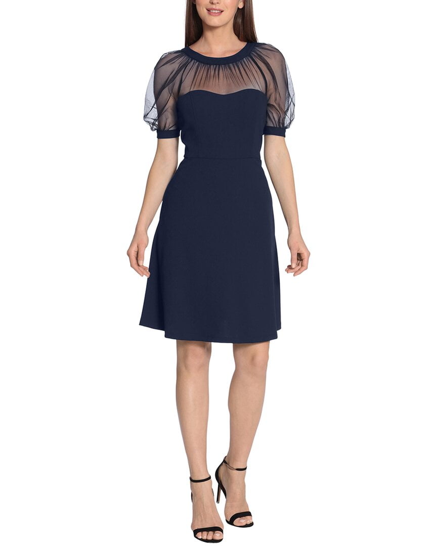 Maggy London womens Mini Dress, 14, Blue - Walmart.com