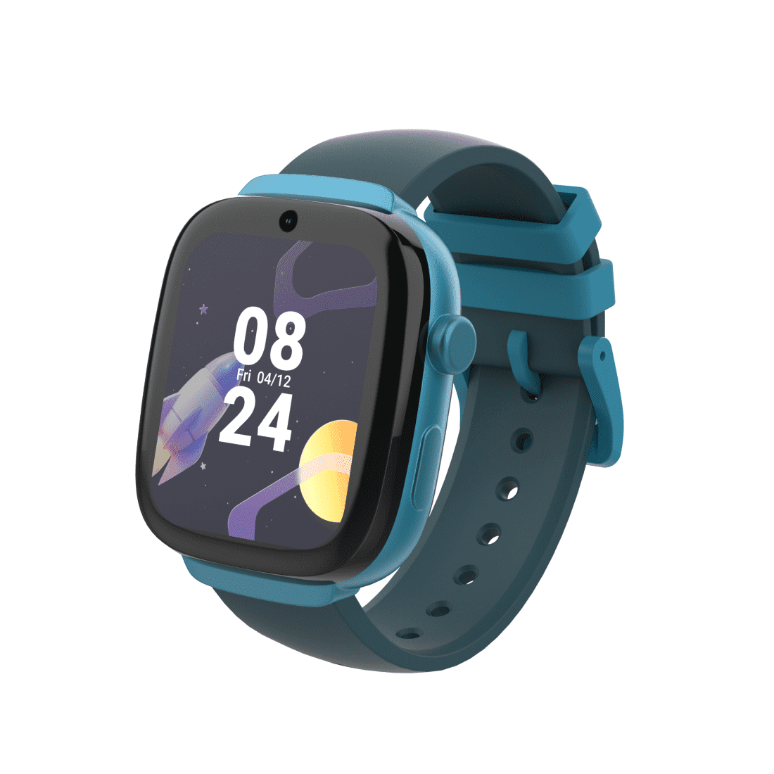 Magi Watch for kids, Cyan Blue, Safety Location, Video Call, AI-Powered ...