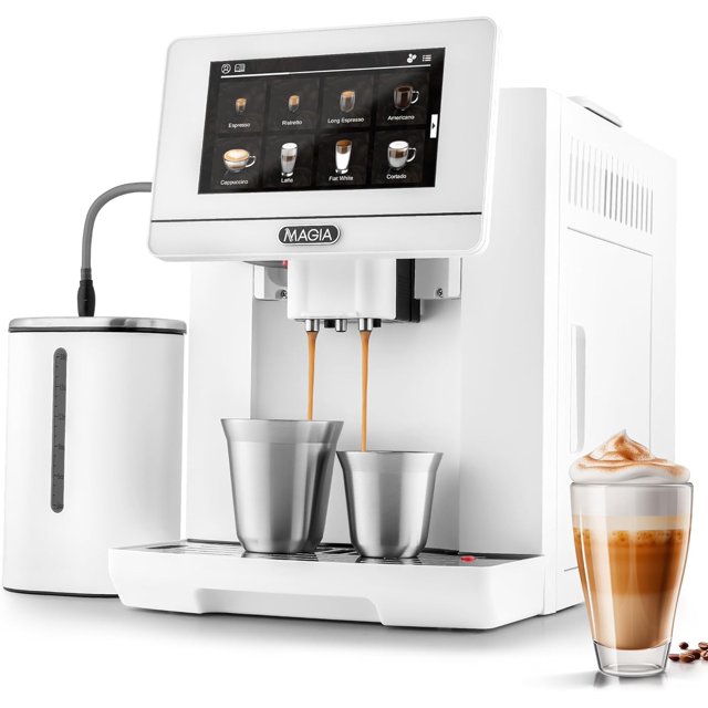 Zulay Magia Super Automatic Coffee & Espresso Machine with Grinder ...