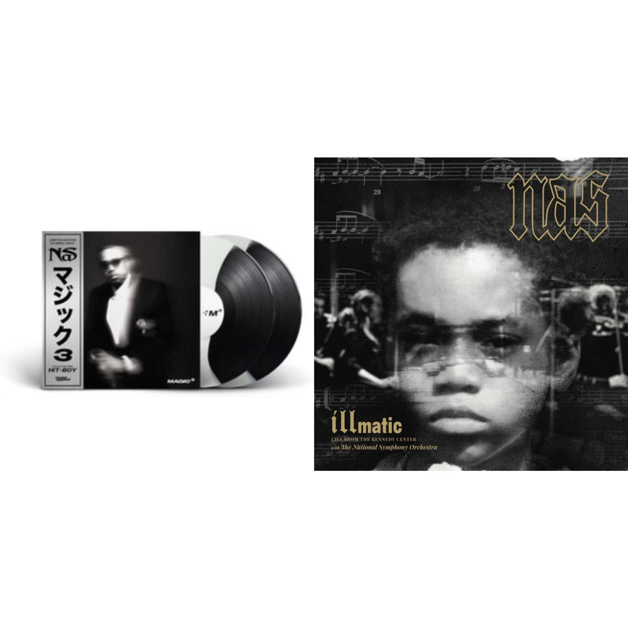 Magic 3 (2LP/Coloured Vinyl) & Illmatic: Live From The Kennedy Center ...