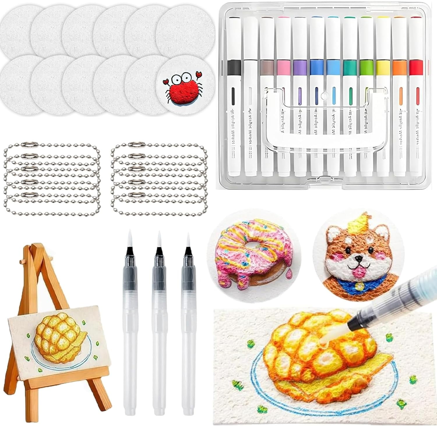Magic 3d Foam Texture Painting Kit3d Magic Foam Painting, Magic Foam ...